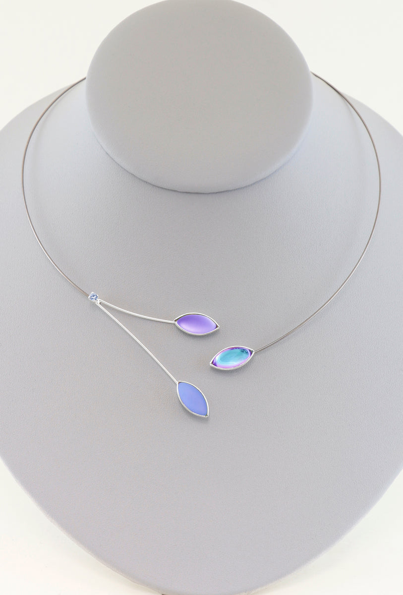 Ivy - perfect periwinkle - silver – Kristina Collection